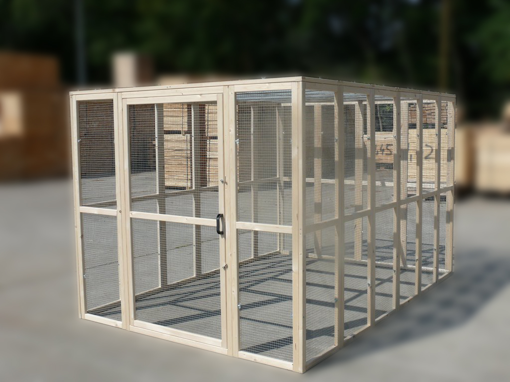 Voliere für Hühner und andere Kleintiere | Hühnerstall Discount ...